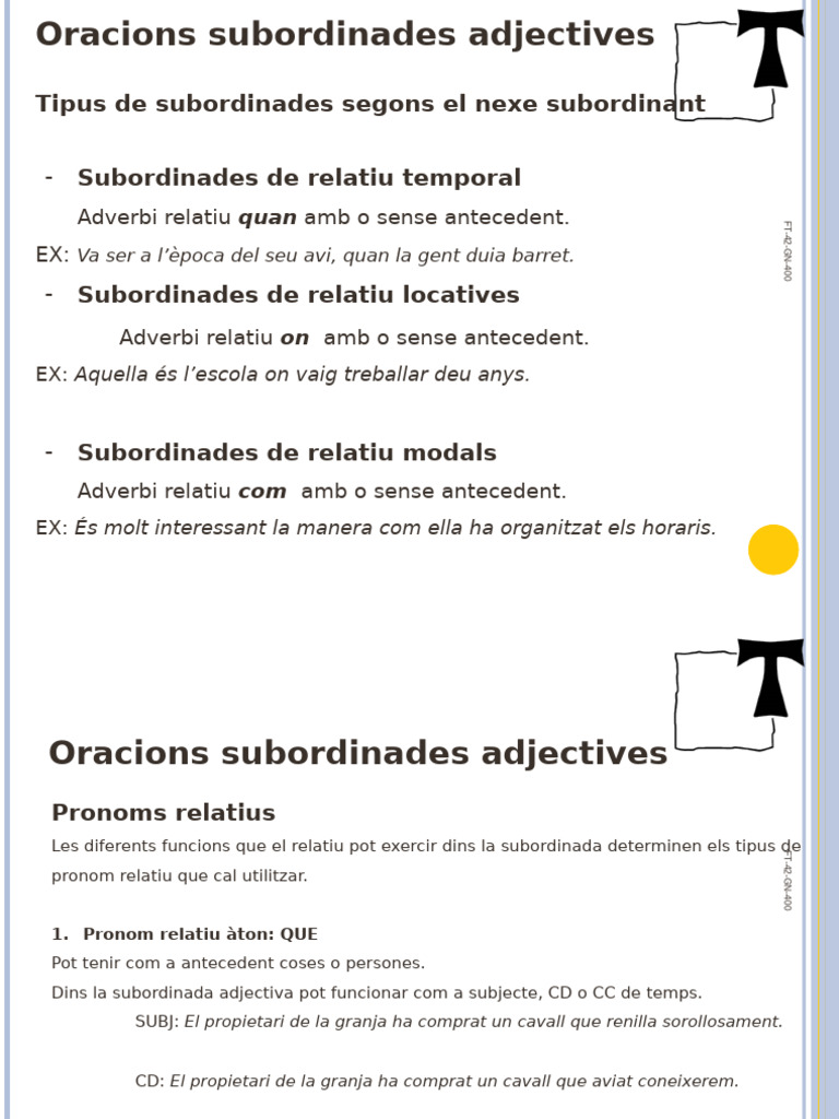 Teoria Subordinades1 | PDF