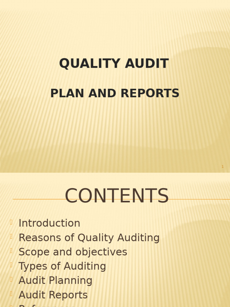 03-12-2025 - 38 - Quality Audit Plan and Reports | PDF | Audit ...