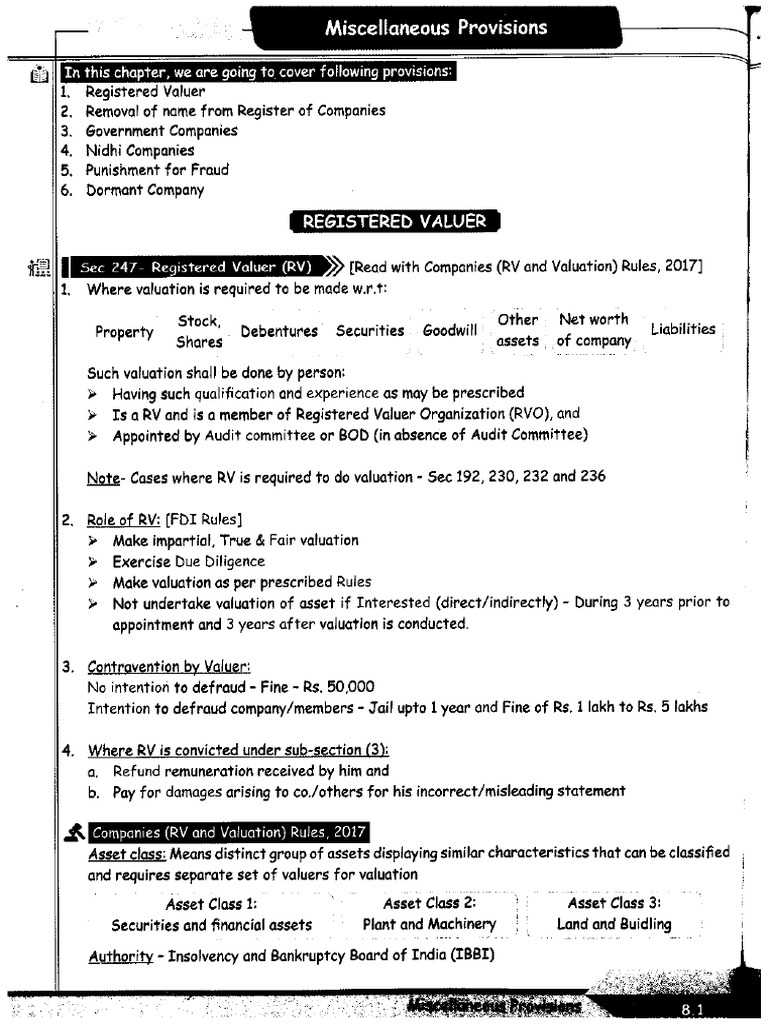 Chapter 8-Miscellaneous | PDF