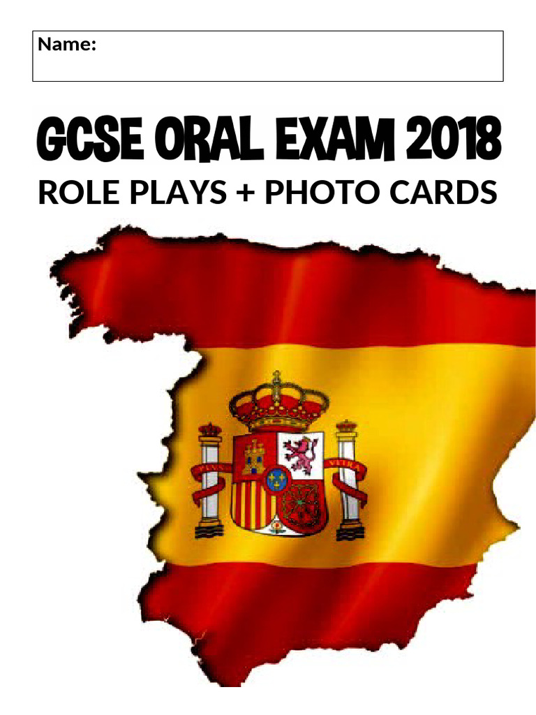 Spanish Role Plays and Language Guide | PDF