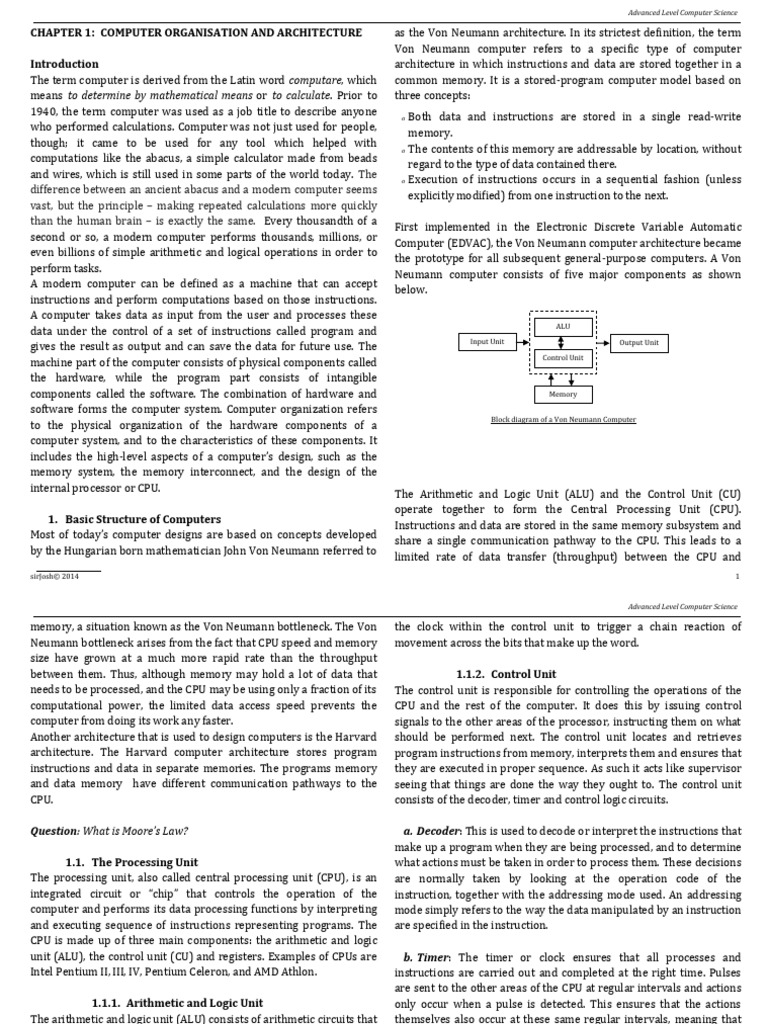 A-Level Computer Scienceglorymingo Twochapters | PDF | Computer Data Storage | Dynamic Random ...