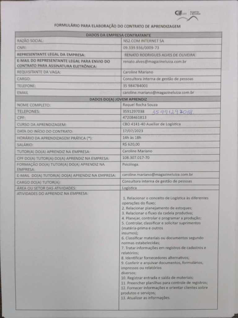 CV-Raquel Rocha Souza | PDF