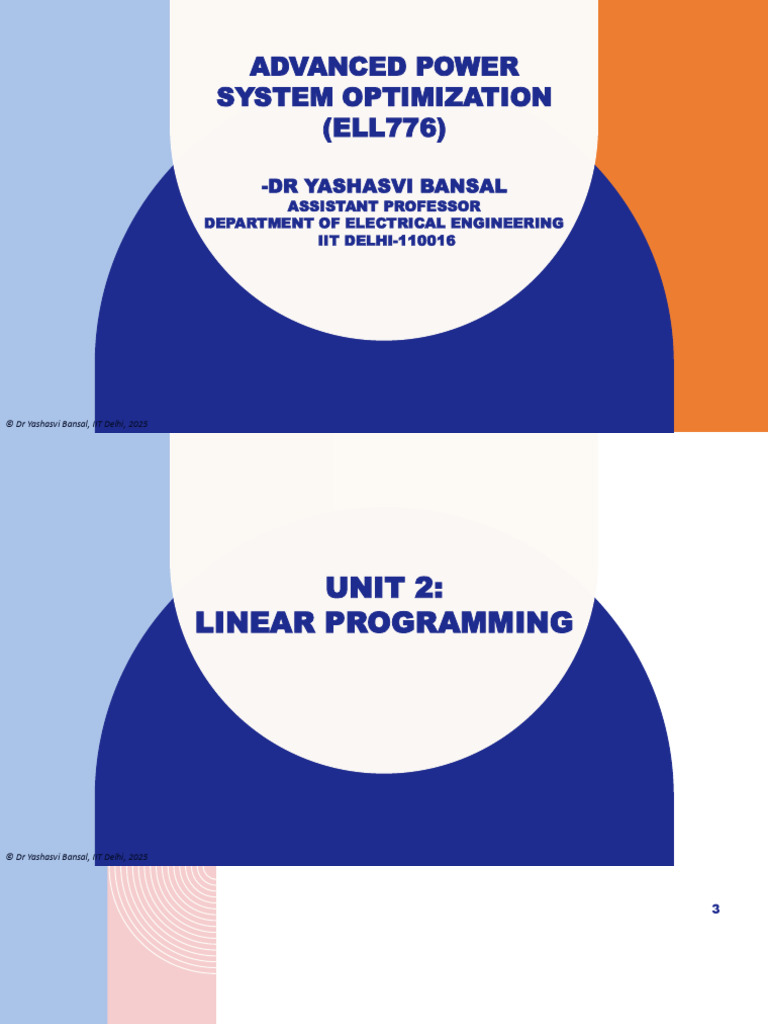 l7 Advanced Power System Optimization l5 Simplex Method Part3 Duality | PDF | Linear Algebra ...