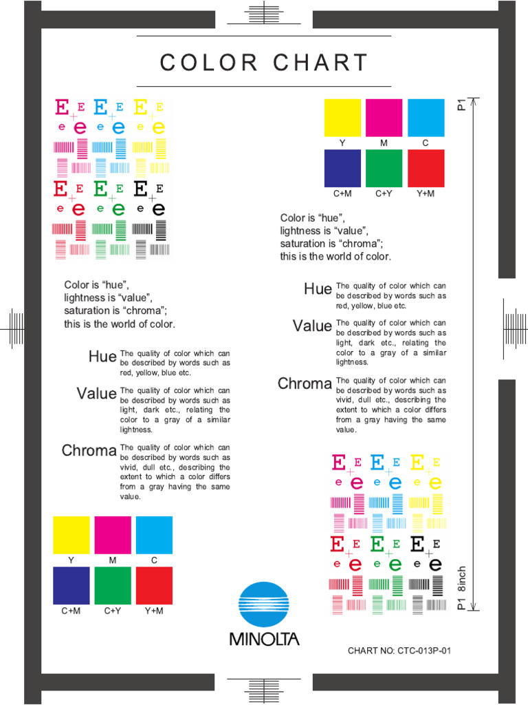 Letter-2 CTC-013P-01 | PDF | Color | Hue