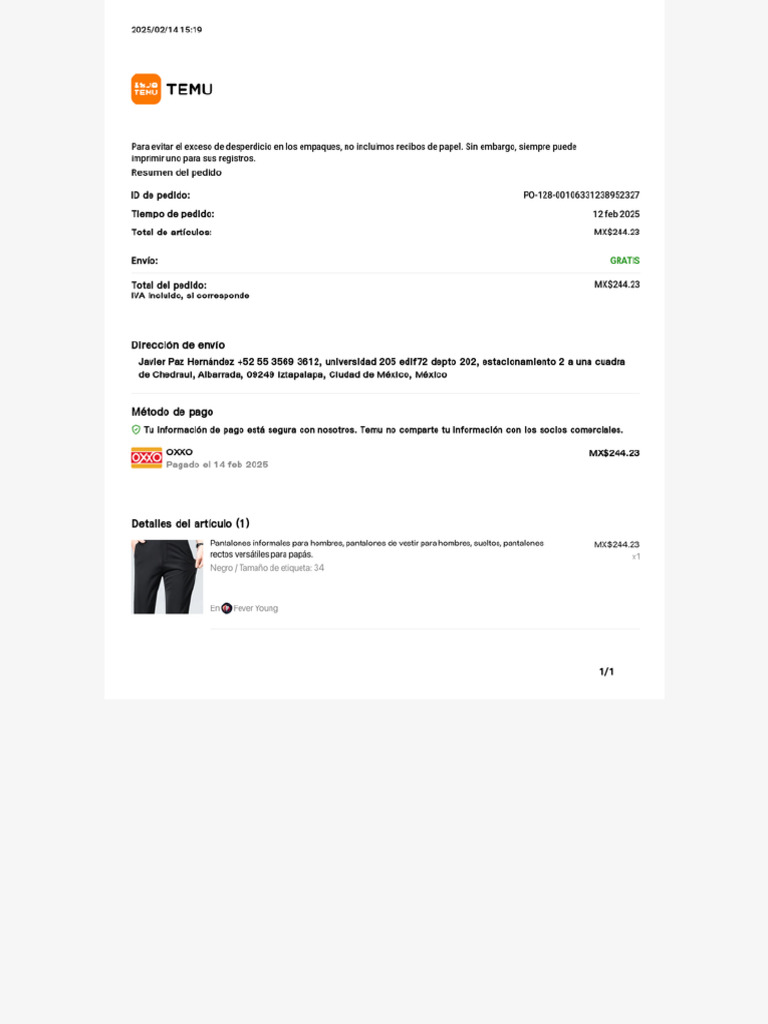 Temu Web Document | PDF