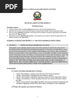 2025 Dte PP - P Year 1 Project Instructions | PDF | Teachers | Learning