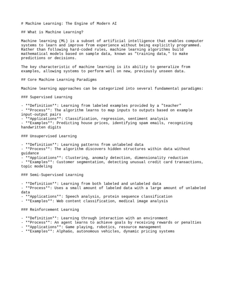 Machine Learning Foundations | PDF