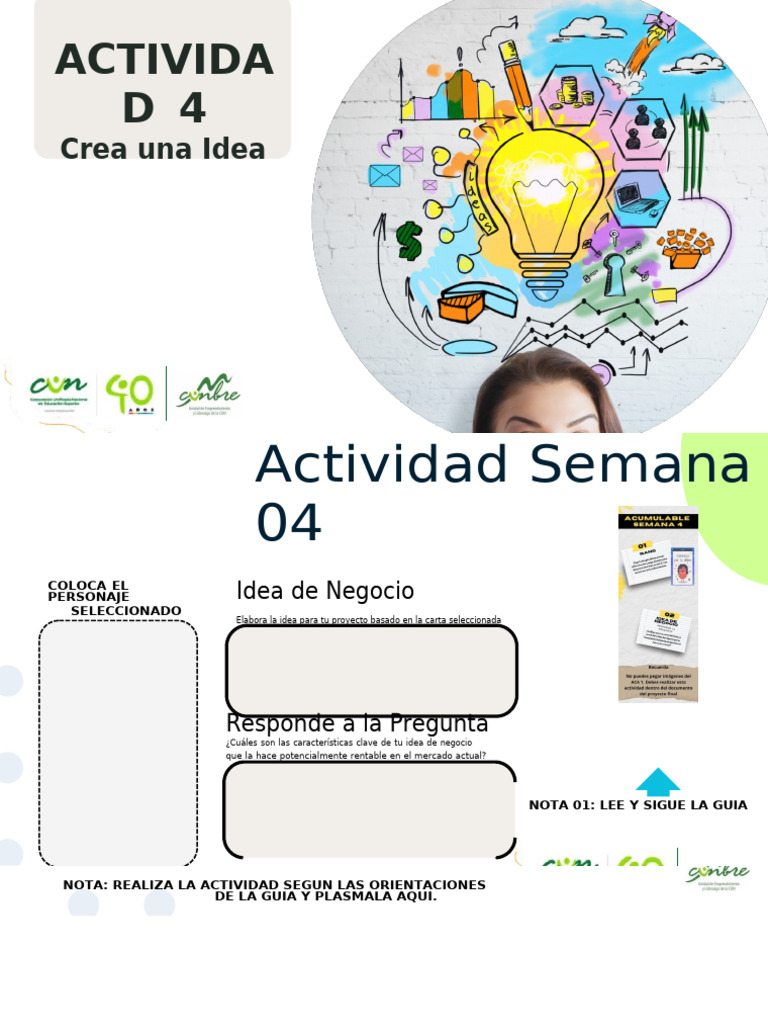 Cuadernillo de Actividades Semana 4 | PDF