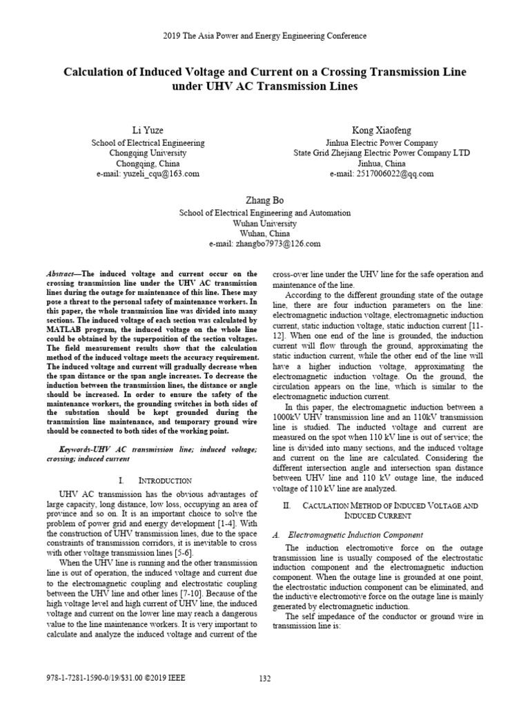 10 1109@apeec 2019 8720707 | PDF | Electric Power Transmission | Voltage