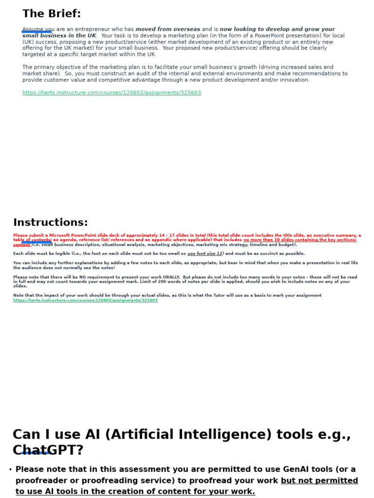 Assessment 1 Template - Example - With Unit Links | PDF | Swot Analysis ...