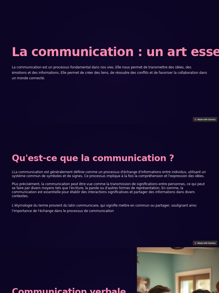 La Communication Un Art Essentiel | PDF | la communication