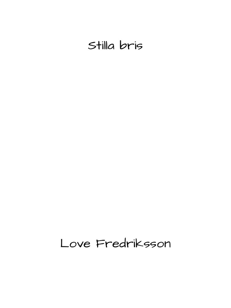 Stilla Bris | PDF