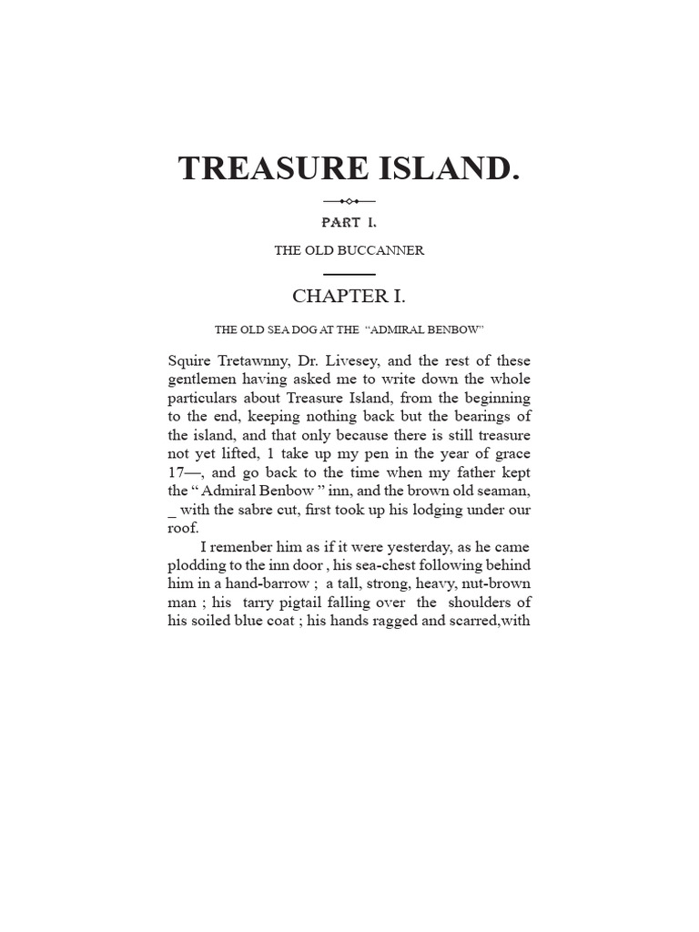 Treasure Island | PDF | Treasure Island