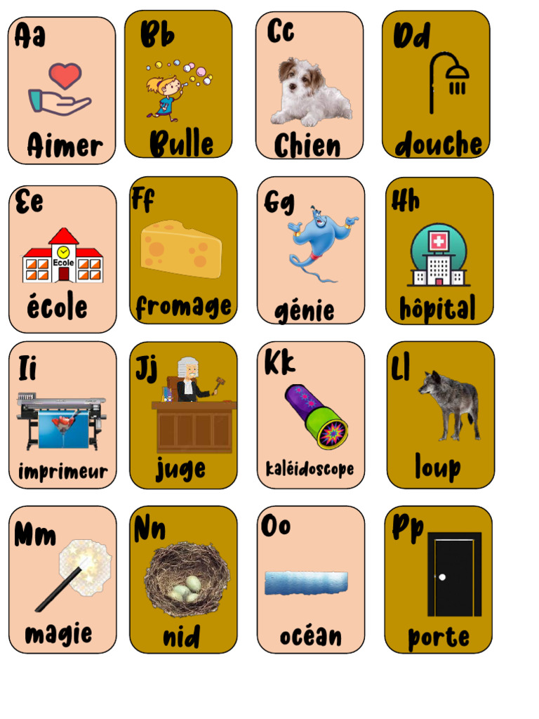 Tarea Frances Abcd | PDF