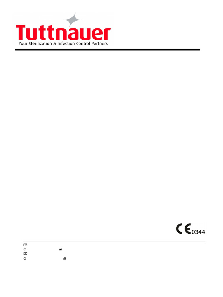 Tuttnauer Manual Tecnico 5596 1R-EP SN18020808 | PDF | Sterilization ...