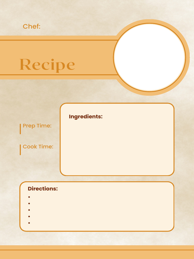 Food Recipe | PDF