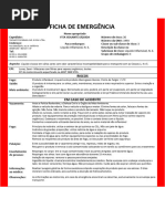 Modelo Ficha de Emergencia | PDF