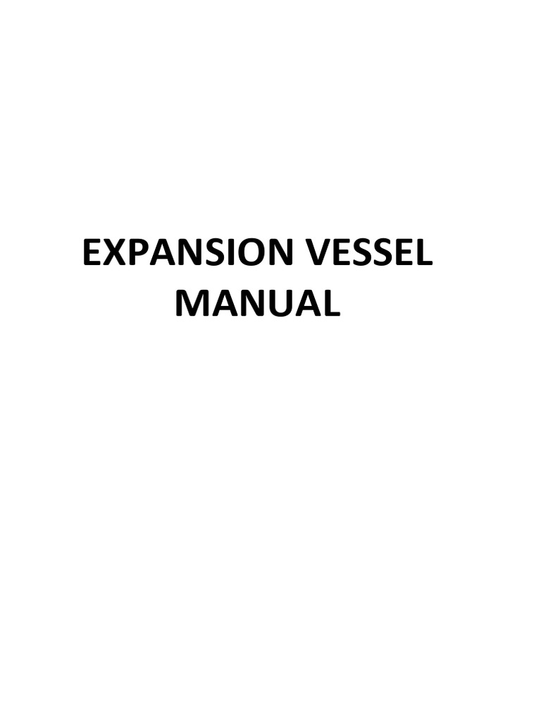 p32 Expansion Vessel Cubogas | PDF