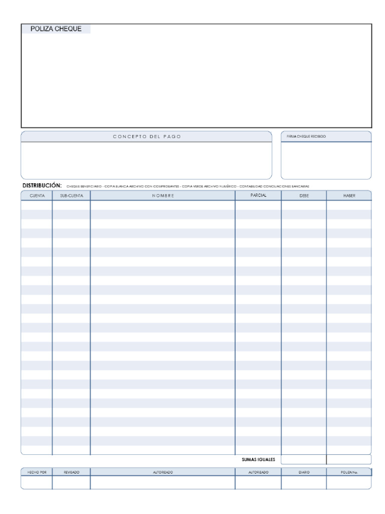 Formato_ Cheque Poliza - PDFCOFFEE.COM | PDF