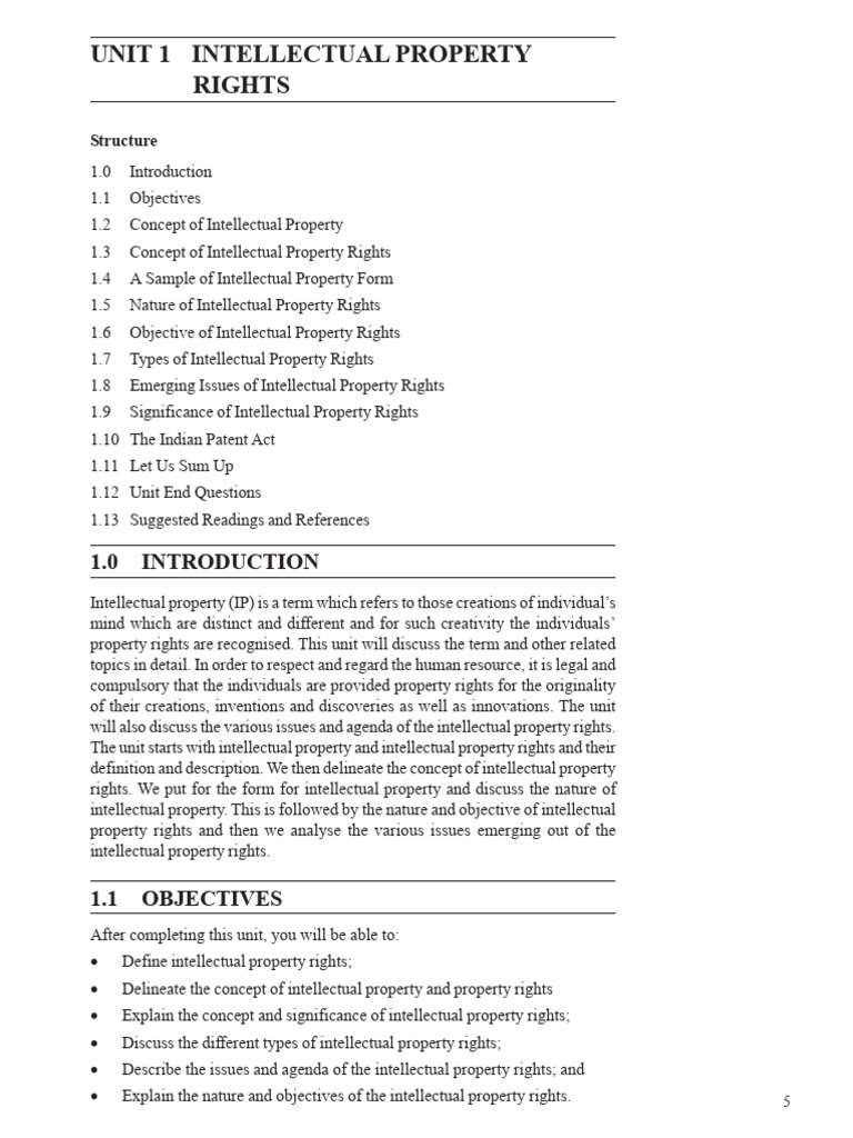 Intellectual Property Rights | PDF | Intellectual Property | Copyright