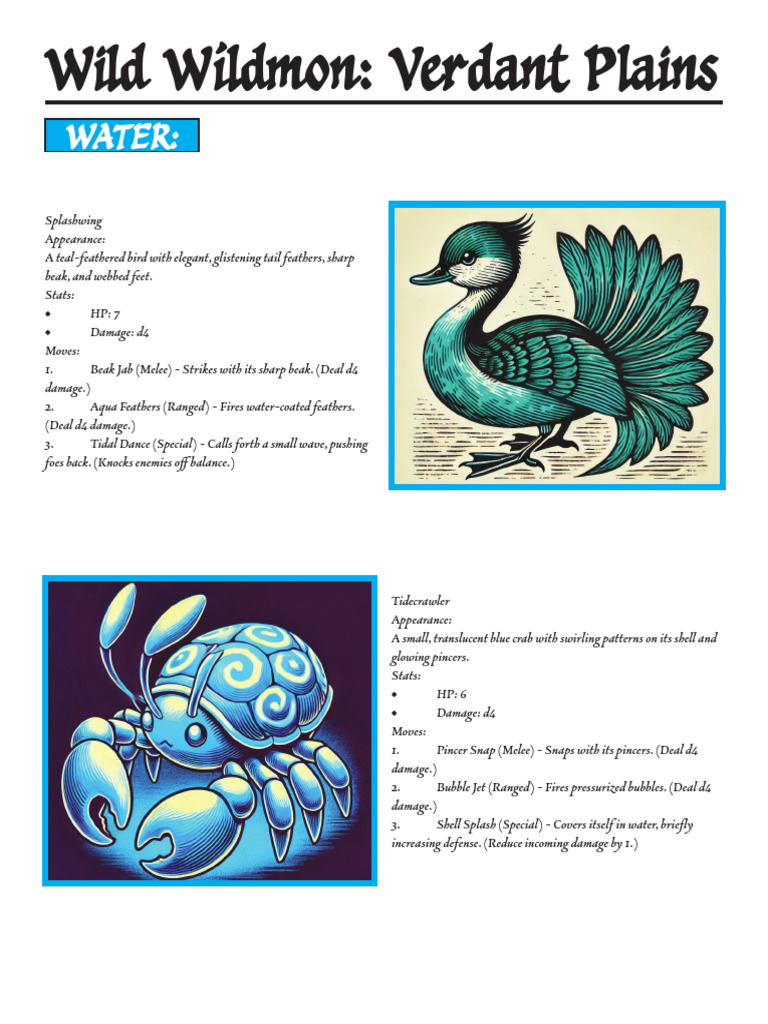 Wild Wildmon | PDF | Frog