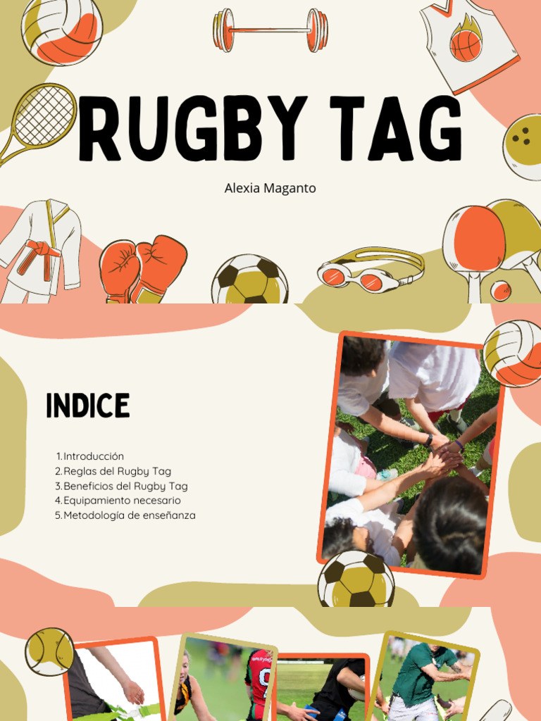 Presentación Proyecto Deporte Diapositivas Infantil Ilustrado Naranja ...