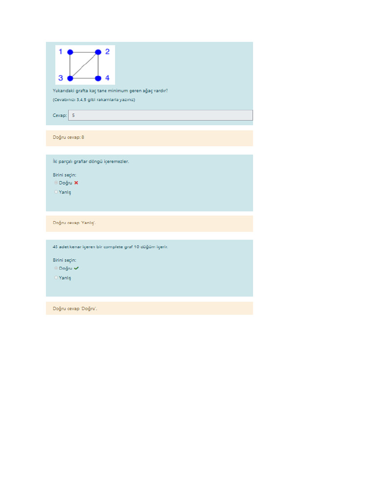 Graf Teorisi Vized | PDF