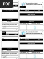IGNOU Acknowledgement Slip 2 | PDF