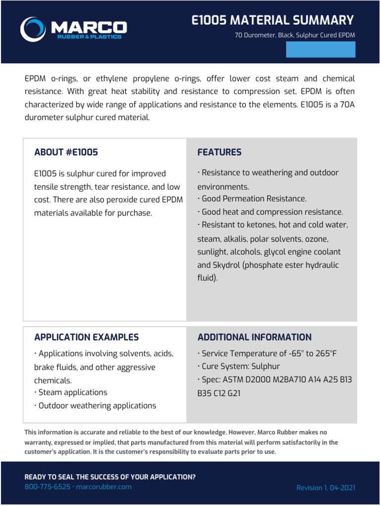 Marco Material Datasheet E1005 | PDF | Building Engineering | Physical Sciences