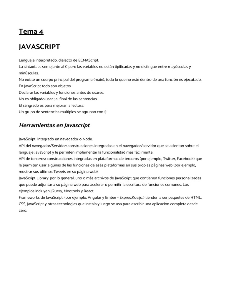 Teoria Parcial 02 | PDF | Json | Script Java