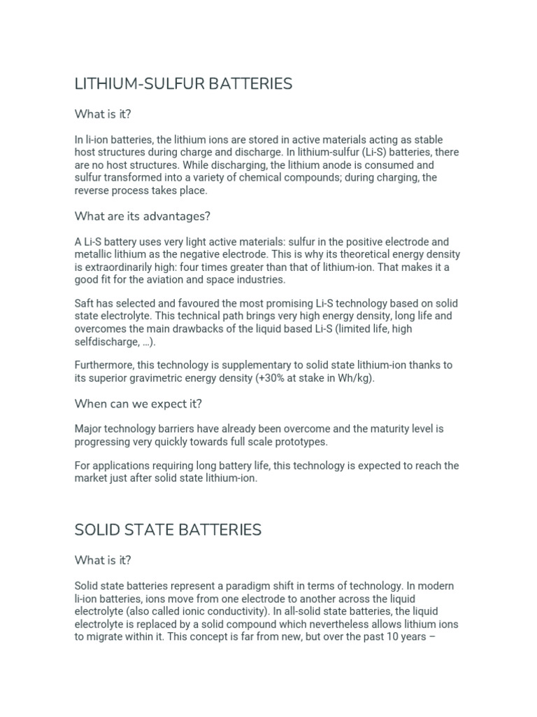 T5 New Generation Lithium-Ion | PDF