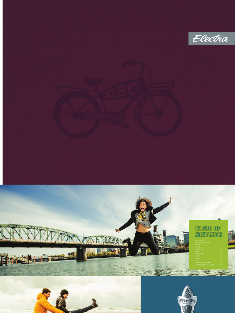 2016 Electra Bikes Catalogue | PDF | Wheeled Vehicles | Vehicle Technology
