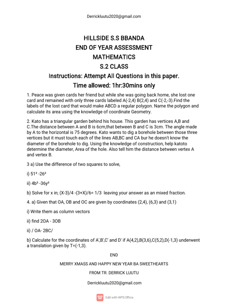 HILLSIDE S.S BB-WPS Office s.2mtc | PDF