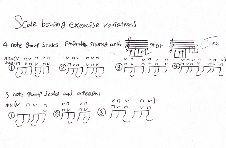 Simple scale bowing | PDF