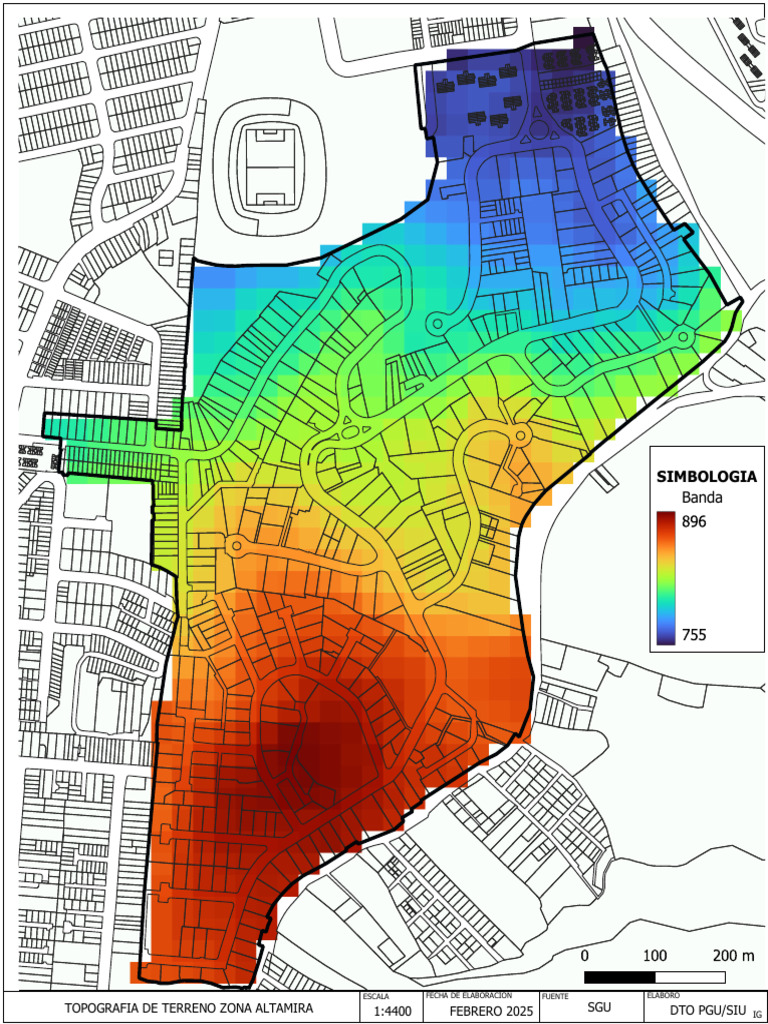 Topografico Altamira | PDF