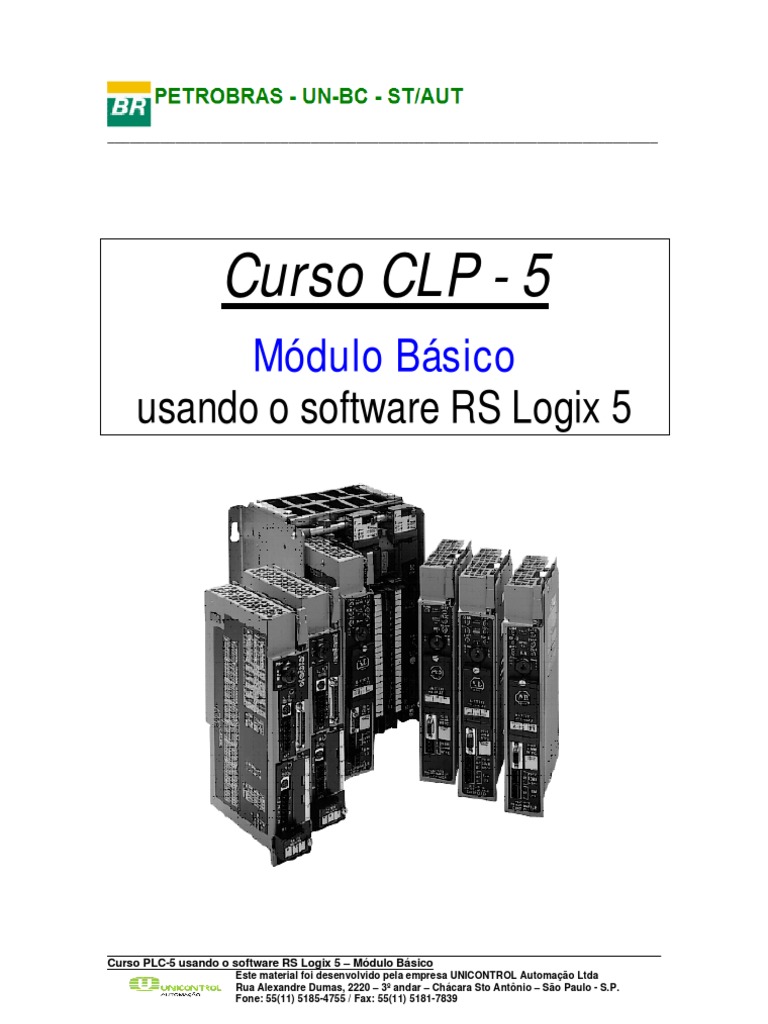 Apostila Curso Rockwell Soft RS Logix 5 | PDF | Controlador lógico ...