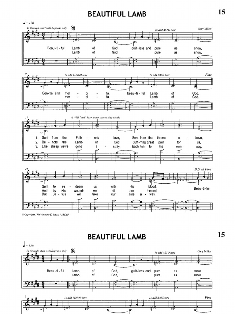 Beautiful Lamb | PDF