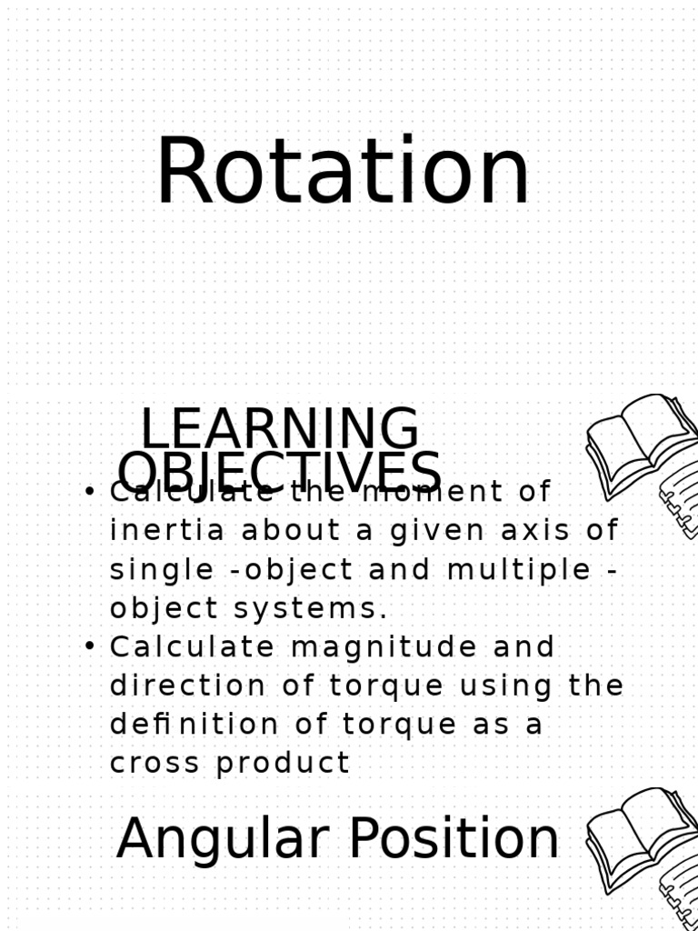 Understanding Torque and Moment of Inertia | PDF