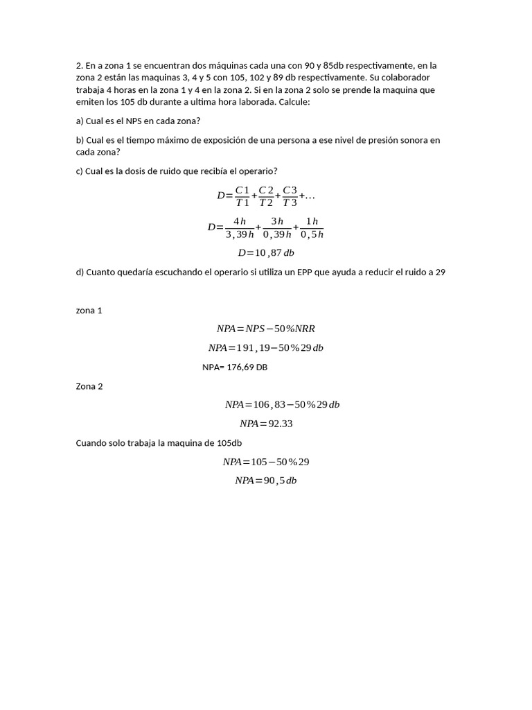 Higiene Ejer 2 | PDF