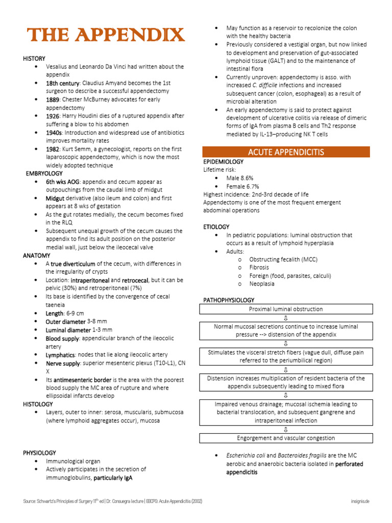Insignis Surgery 2 Appendix | PDF | Ct Scan | Medical Specialties