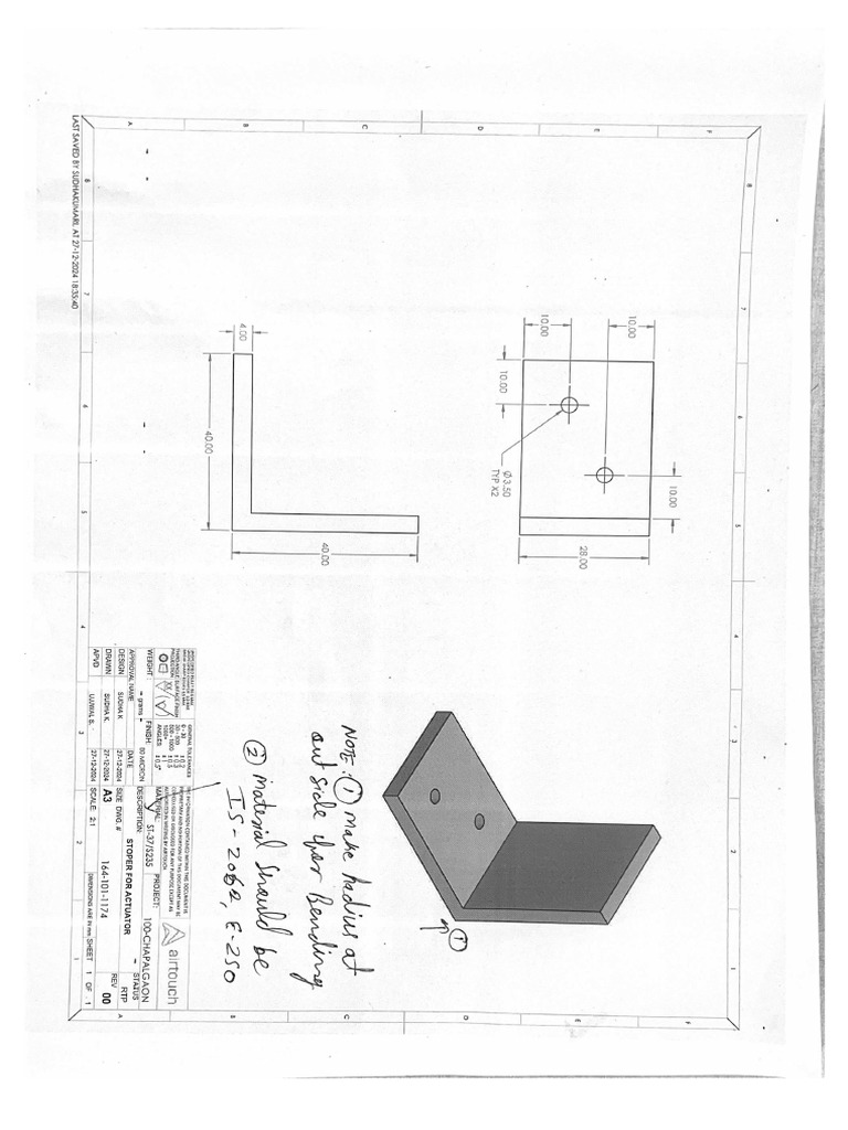Change Required in Drawings | PDF