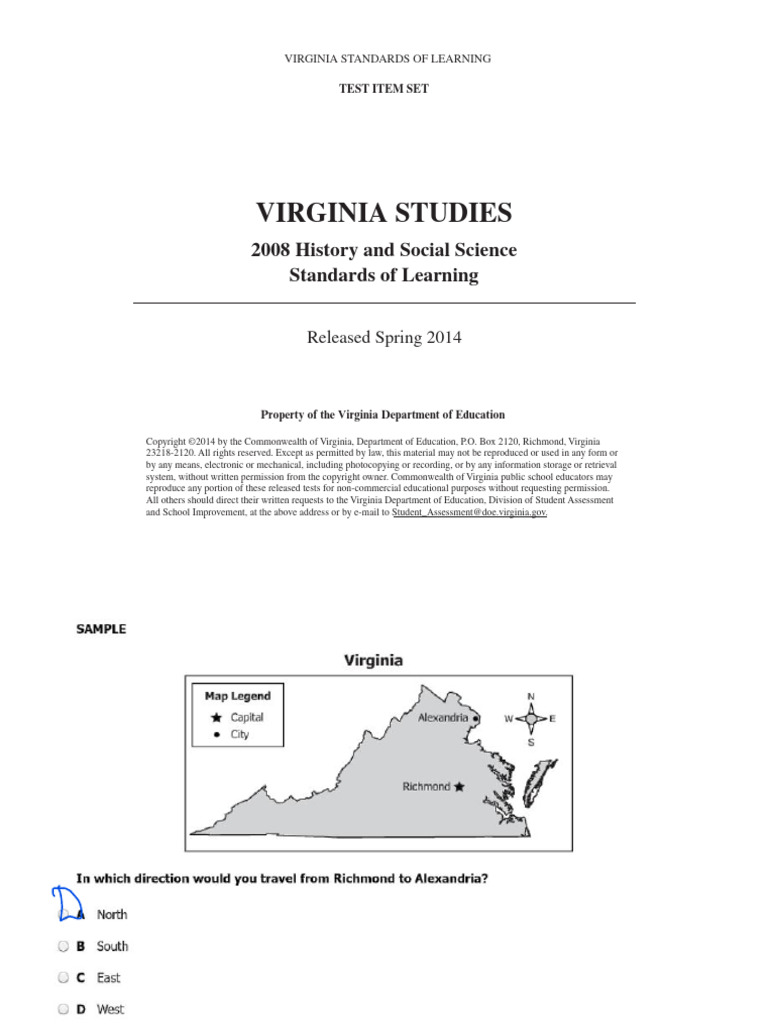 Va Studies Item Set Releas | PDF