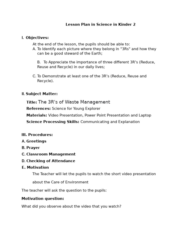 Teaching the 3Rs of Waste Management | PDF | Recycling | Waste Management