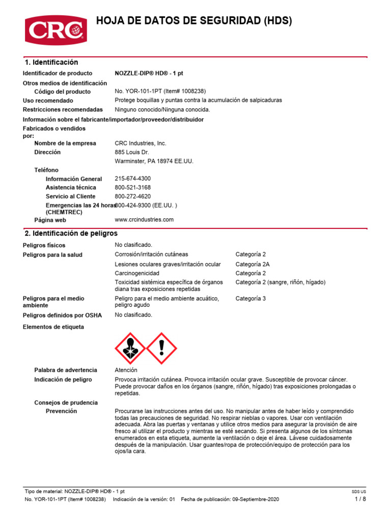 5-Nozzle Tip Dip | PDF | Toxicología | Agua