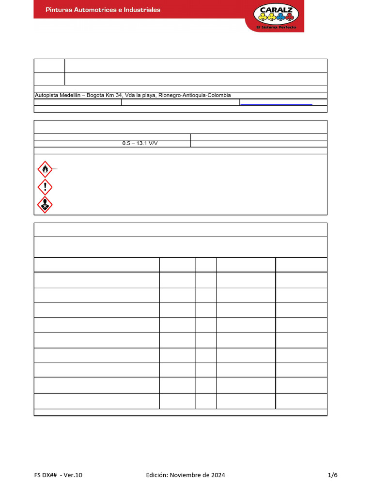 HS - Endurecedor Caralz | PDF | Alergia