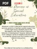 SEN Provision Learning Walk Template | PDF | Learning | Human Communication