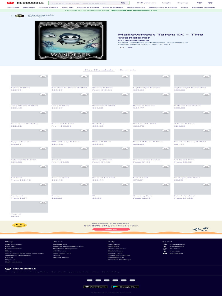 Hallownest Tarot IX - The Wanderer by Mcyoungsota Redbubble | PDF