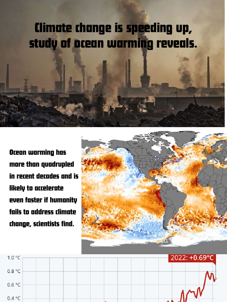 Climate Change Is Speeding Up, Study of Ocean Warming Reveals | PDF