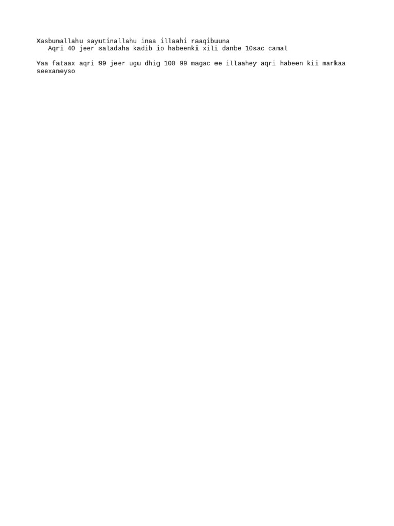 Ducada Farajka | PDF