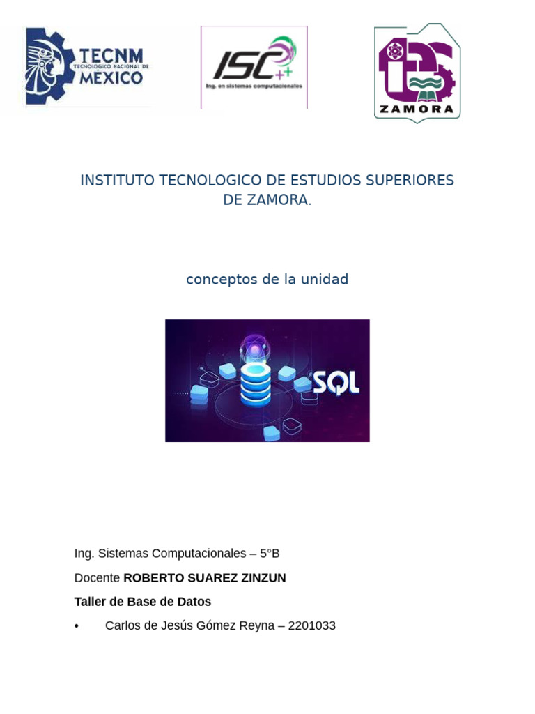 Actividad 1 | PDF | SQL | Bases de datos